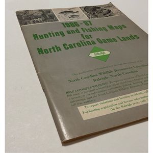 NC Wildlife | Accents | 98687 Hunting And Fishing Maps For North ...